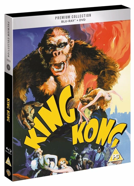 KING KONG 1933 Blu-Ray Dvd Premium Dual Exclusive Edition Fay Wray New ...