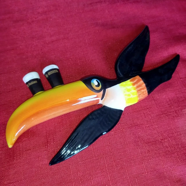 REPLICA CARLTON WARE Guinness Wall Flying Toucan....medium Sized £55.00 ...