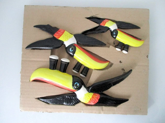 RARE GUINNESS GILROY Flying Toucan Wall Plaques by Carlton Ware. £104. ...