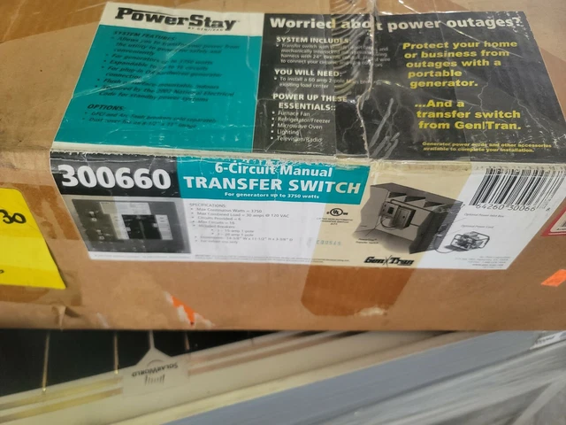 Reliance Industrial Transfer Switches Reliance Pro/Tran 30-Amp Transfer ...