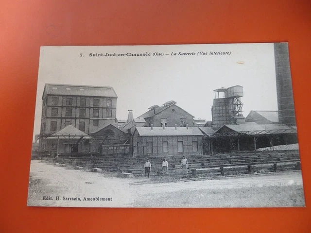 CPA 60 SAINT-JUST-EN-CHAUSSÉE - La Sucrerie (24479) EUR 9,00 - PicClick FR