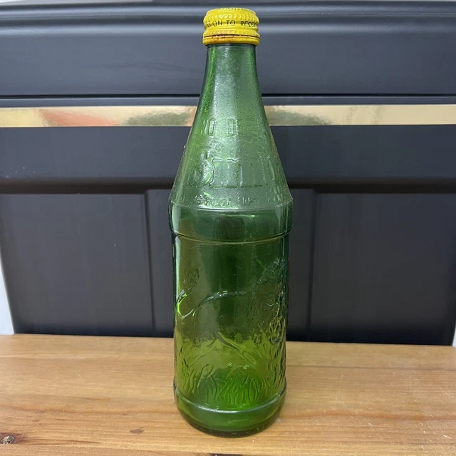 SIMBA SODA BOTTLE, Coca Cola Company RARE VINTAGE Embossed Lion (12 ...