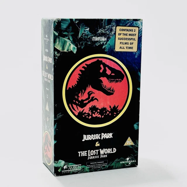 JURASSIC PARK & The Lost World 2 VHS Film Box Set Collection £10.00 - PicClick UK