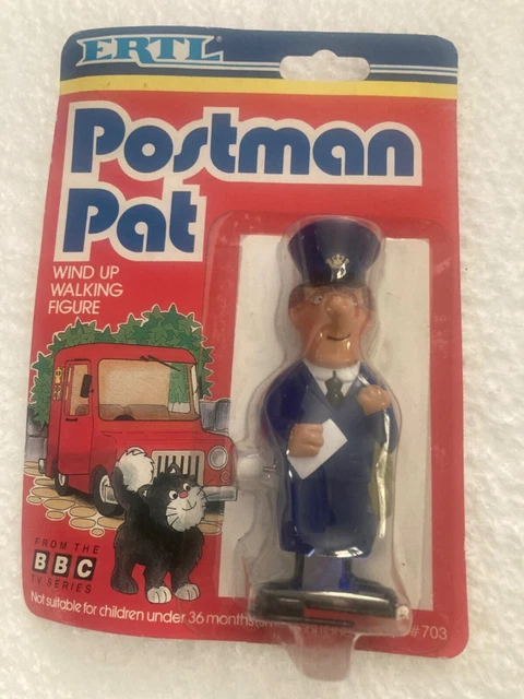 ERTL POSTMAN PAT WIND-UP WALKING FIGURE #703 FACTORY SEALED 10.5 cms ...