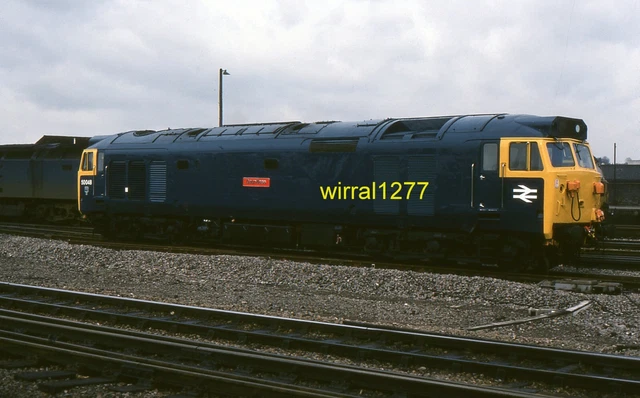 ORIGINAL RAILWAY SLIDE Class 50 50048 at 16.03.78 £6.00 - PicClick UK