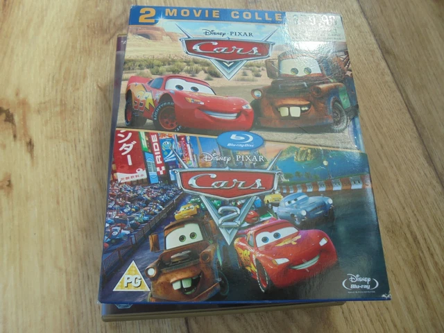 DISNEY PIXAR CARS 1 & 2 MOVIE COLLECTION BLU RAY boxed set £4.49 ...