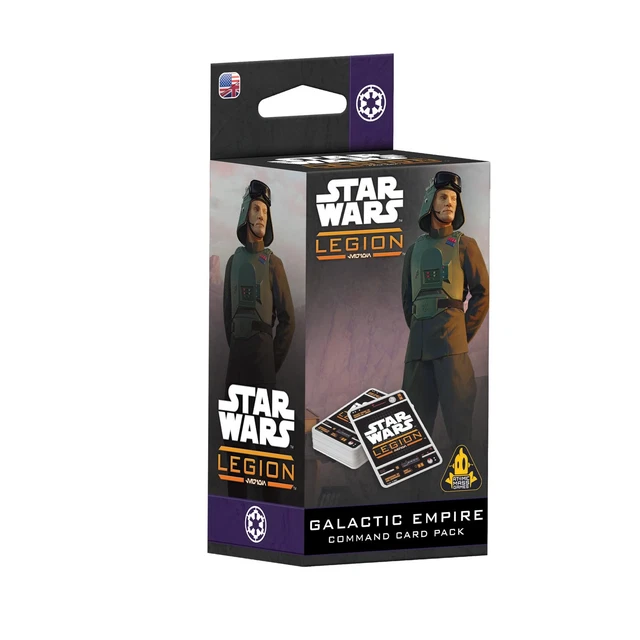 ASMODEE | STAR Wars: Legion - Galactic Empire Command Card Pack | Board ...