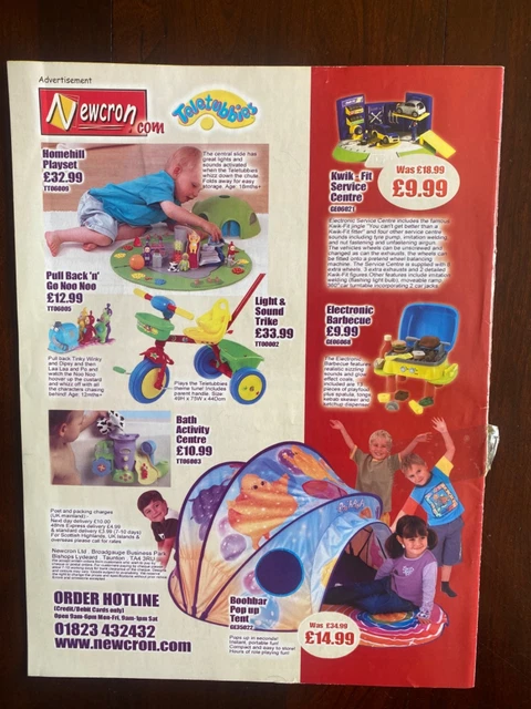 TELETUBBIES MAGAZINE ISSUE 92 October 2004 with stickers CBeebies ...