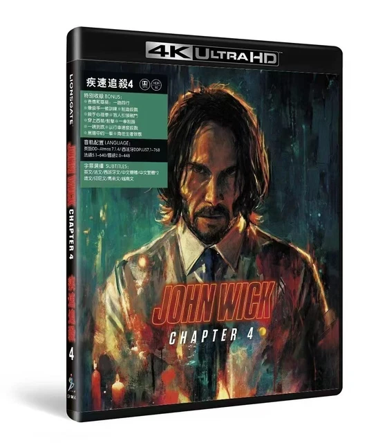 John Wick Chapter 4 4k Ultra Hd Blu Ray 2023 Eur 16 02 Picclick It