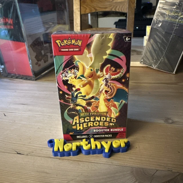 POKÉMON TCG: MEGA Evolution Ascended Heroes Booster Bundle (6 Booster ...