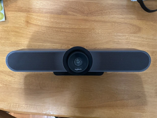 LOGITECH MEETUP 4K UHD Camera & Speakerphone Video Conferencing V-R0007 ...