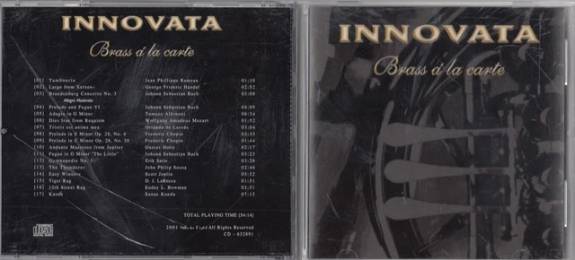 INNOVATA - BRASS A La Carte Cd 2001 $3.79 - PicClick
