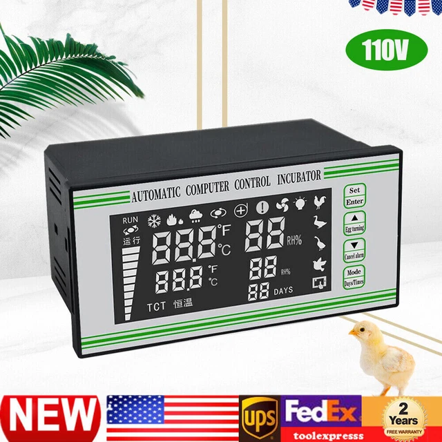 AUTOMATIC EGG INCUBATOR Controller Thermostat Temperature Humidity Sensor XM-18S EUR 33,35 ...