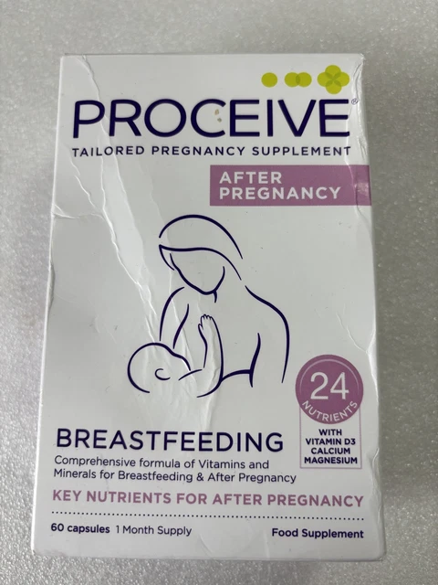 PROCEIVE AFTER PREGNANCY Breastfeeding 60 Capsules - EXP 11/2025 £10.80 ...
