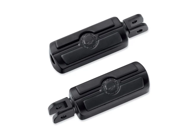 HARLEY DAVIDSON WILLIE G Rider Footpegs Black 50501281 2018> FLSB FXBB ...