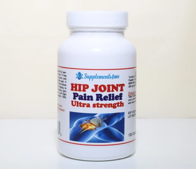 HIP JOINT PAIN FORMULA - 120 Capsules hip dysplasia , arthritis ...