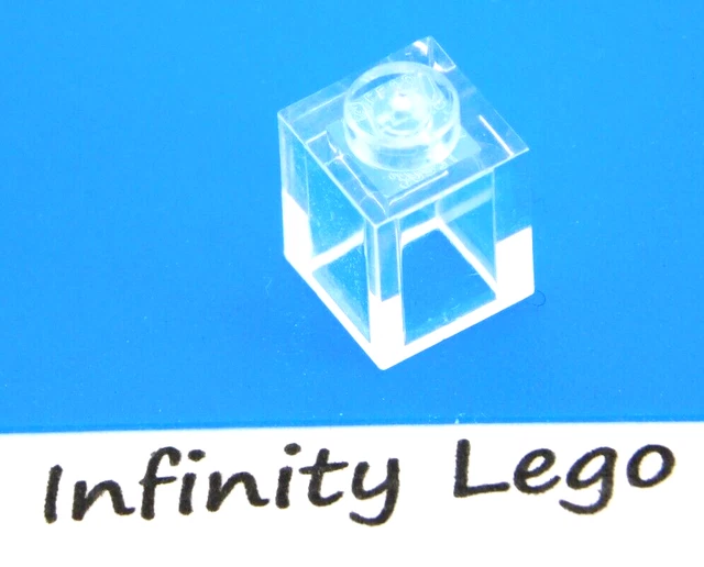 15 LEGO TRANSPARENT-CLEAR Brick 1 x 1 (3005) - (15 Pieces) EUR 4,74 ...