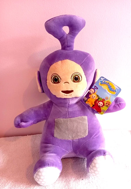 TELETUBBIES TINKY WINKY Purple Teletubby Soft Toy With Tag Whitehouse ...