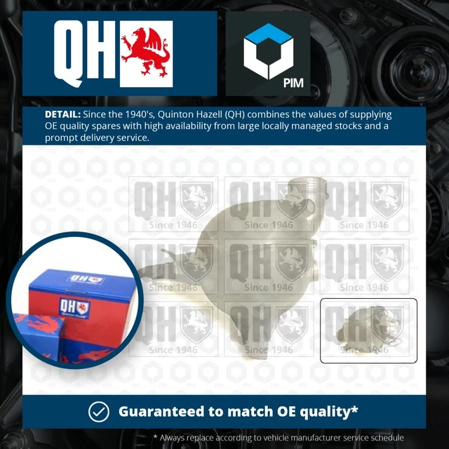 COOLANT EXPANSION TANK fits CITROEN DS3 THP, VTi 09 to 15 QH 1323T9 ...