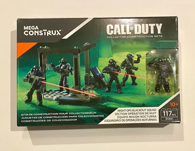 MEGA CONSTRUX DXB61 CALL OF DUTY Night Ops Blackout Squad - NEW SEALED ...