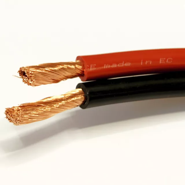 BATTERY EARTH POWER Cable 0AWG 4AWG 8AWG 0 4 8 Gauge Oxygen Free Copper ...