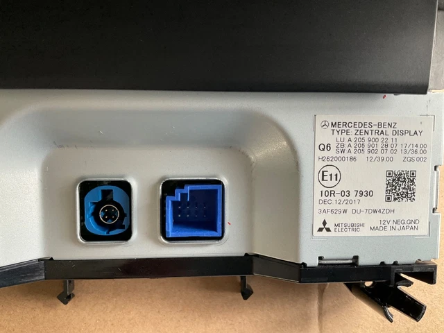 ORIGINAL MERCEDES BENZ Zentral Display für Command System EUR 50,00 ...