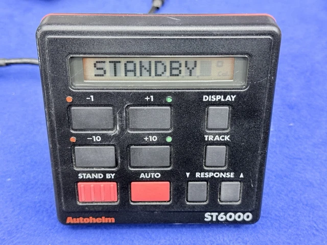 RAYMARINE RAYTHEON AUTOHELM ST6000 Auto Pilot Control Head - Tested ...
