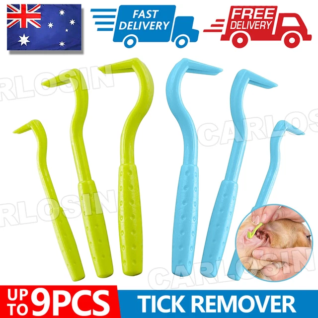 3-9PCS TICK REMOVAL Tool Scratching Remover Tool Picker Pet Dog Cat Tick Remover $4.85 - PicClick AU