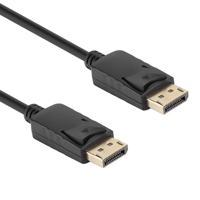 DISPLAYPORT MALE TO DisplayPort Male Adapter Cable DisplayPort ...