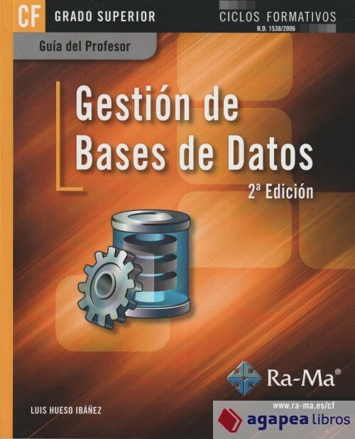 GUÍA DIDÁCTICA. GESTIÓN de bases de datos. R. D. 1691/2007 EUR 28,41 - PicClick FR