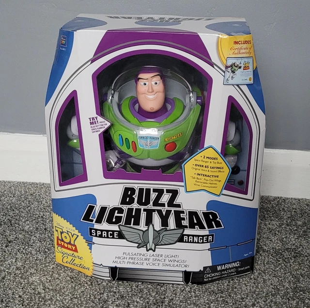 DISNEY PIXAR THINKWAY Toy Story Signature Collection Buzz Lightyear £ ...