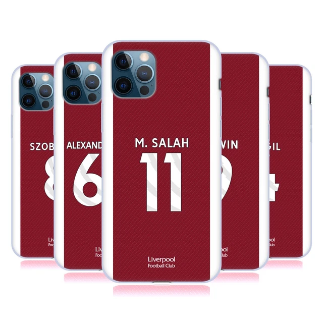 LIVERPOOL FC LFC 2023/24 PLAYERS HOME KIT SOFT GEL CASE FOR APPLE ...