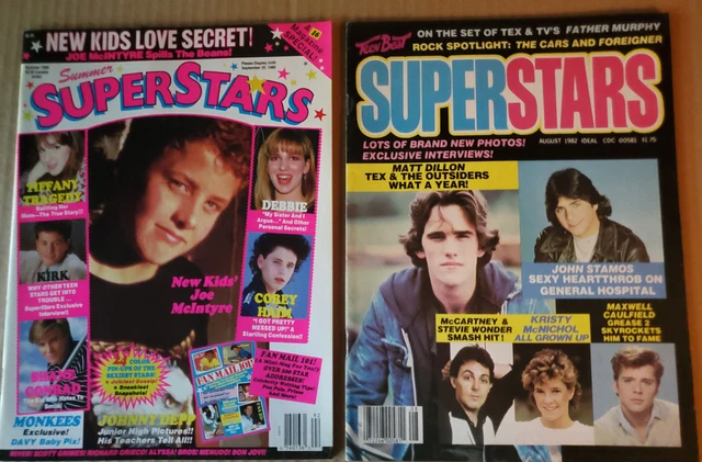 LOT DE 10 MAGAZINES POUR ADOLESCENTS années 80 NEUF COMME NEUF DANS SA ...