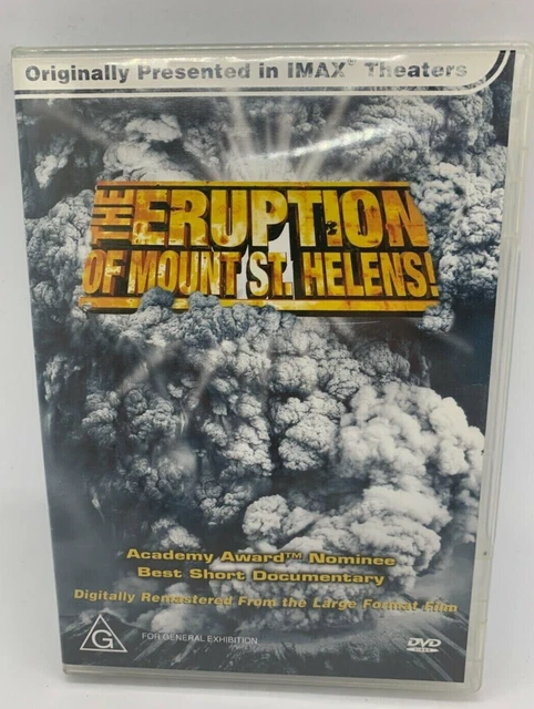 VOLCANO DISASTER DOCUMENTARY DVD Eruption Of Mount St Helens Imax ...
