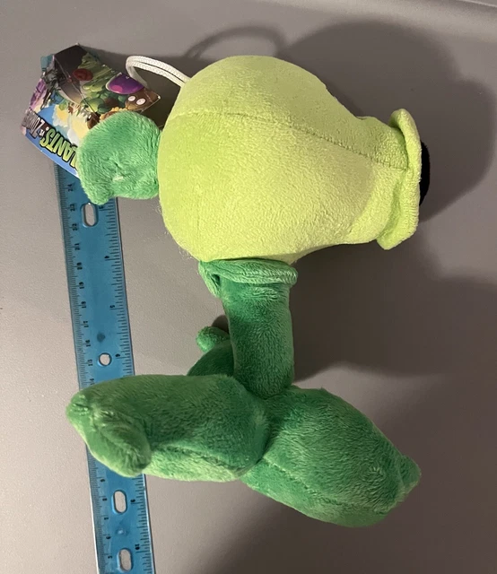 SUPER RARE PLANTS vs Zombies PEASHOOTER Plush Ingame Artwork Hangtag ...