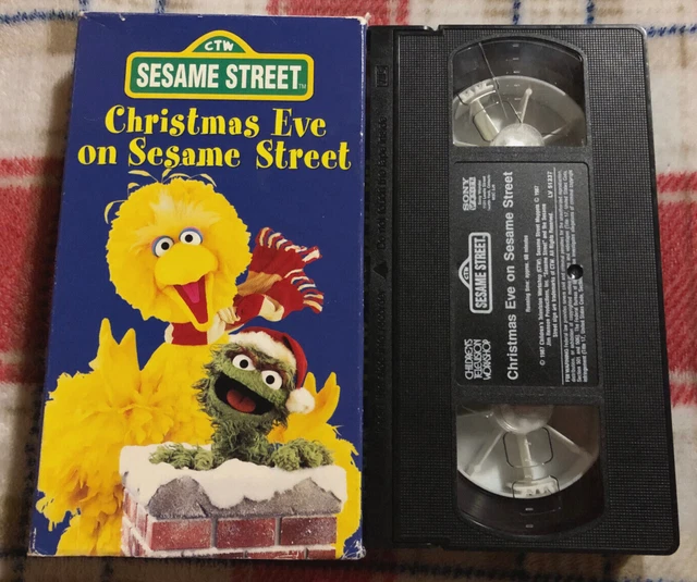 SESAME STREET: CHRISTMAS Eve on Sesame Street [1978] Sony Wonder VHS ...