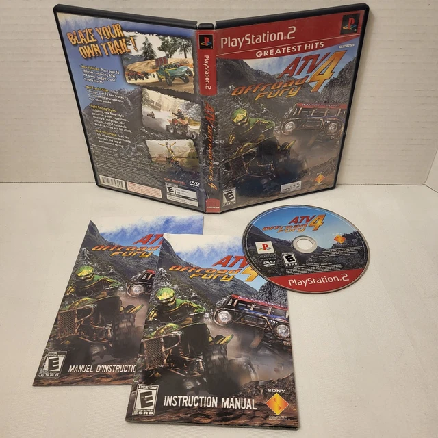 ATV OFFROAD FURY 4 (Sony PlayStation 2, 2006) PS2 Complete CIB $4.99 ...