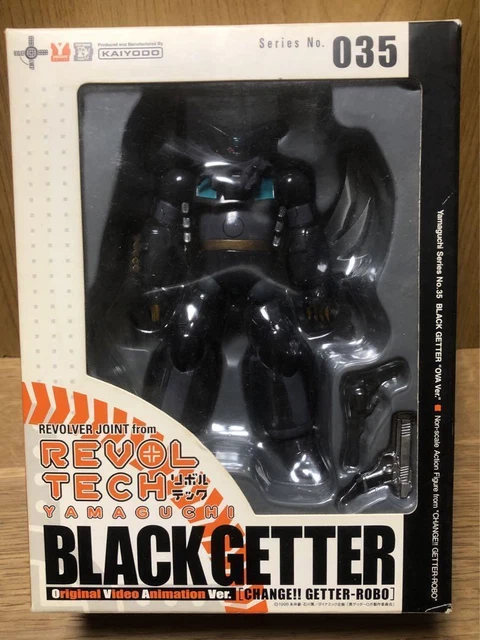 FIGURINE ROBO SHIN Getter Black Getter No.35 Kaiyodo Revoltech Yamaguchi JP EUR 80,60 - PicClick FR