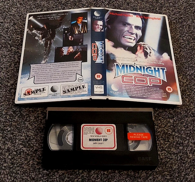 MIDNIGHT COP MICHAEL Nader Sample Sleeve Insert Big Box Ex Rental Pal ...