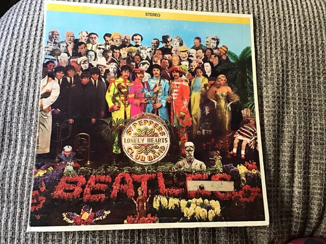 THE BEATLES SGT. Peppers Lonely Hearts Club 1967 Stereo Lp Capitol ...