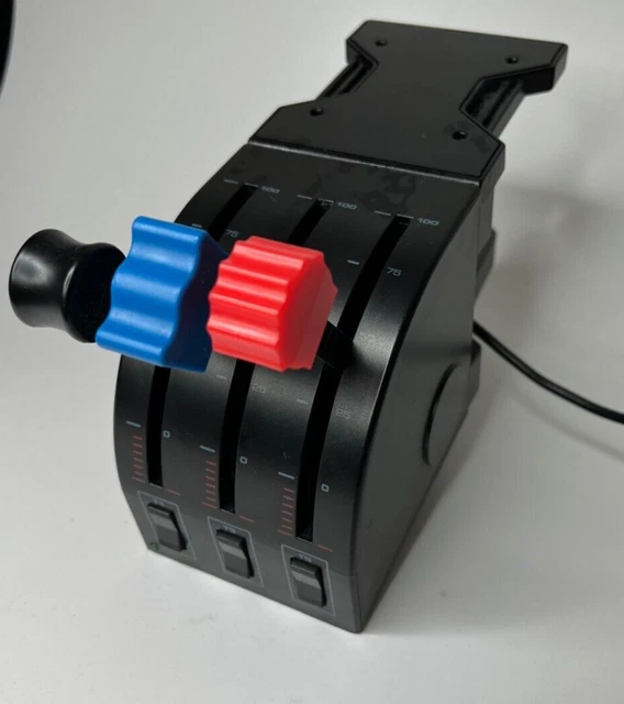 LOGITECH G FLIGHT Throttle Quadrant Flugsimulator MSFS FS2020 EUR 16,50 ...