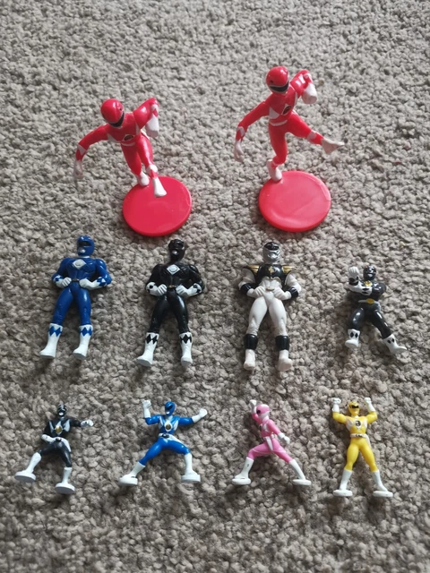 1990'S MIGHTY MORPHIN Power Rangers Micro Mini Figures Bundle £12.95 ...