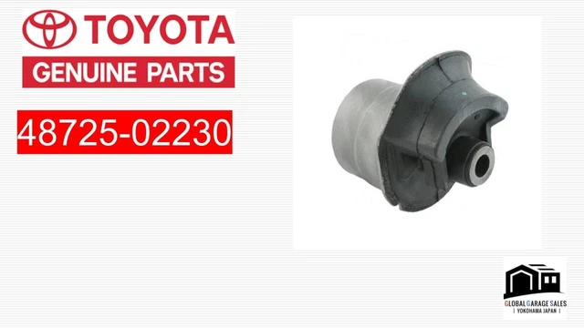 TOYOTA GENUINE COROLLA ZZE Bush, Rear axle carrier RH 48725-02230 OEM ...