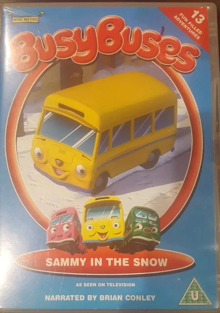 BUSY BUSES SAMMY In The Snow Dvd Rare Deleted 13 Episodes Abc Cartoon ...