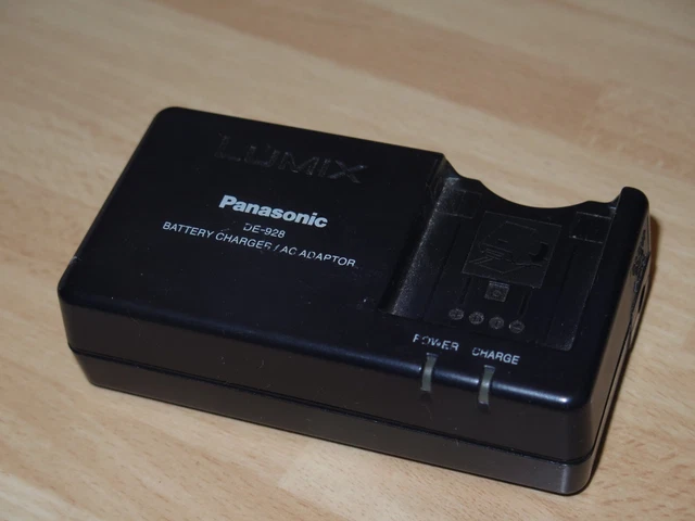 GENUINE PANASONIC DE-928 Battery Charger, AC Mains Adaptor DE-928B for ...