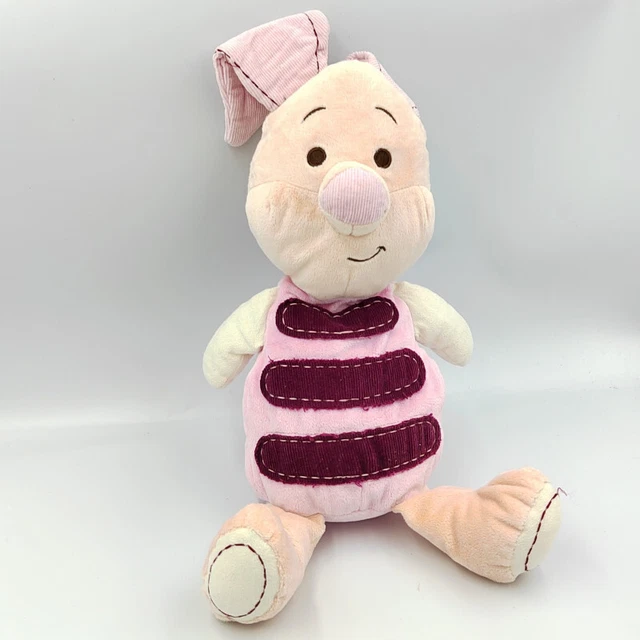 DOUDOU PORCINET ROSE rayé bordeaux DISNEY BABY - 34927 EUR 18,90 ...