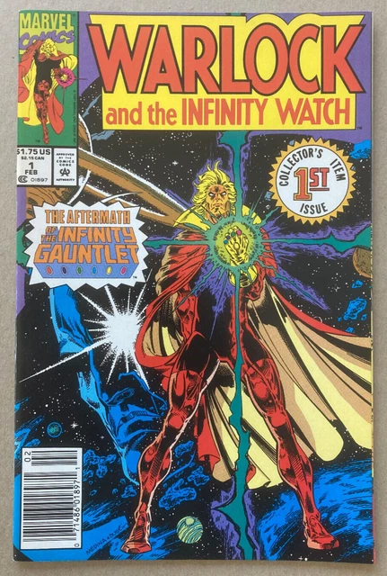 WARLOCK AND THE Infinity Watch #1, 1992 NM- Marvel comic. $10.00 - PicClick AU