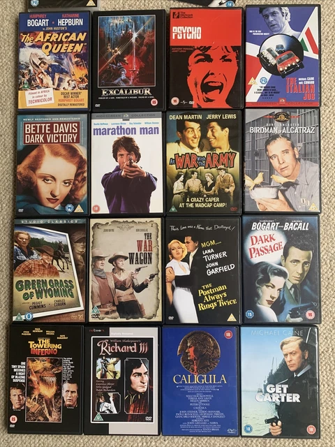 BUNDLE OF CLASSIC Movie(16 DVDs) all in Good Used Condition See ...