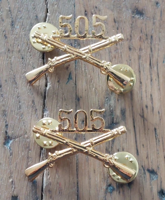 INSIGNE 505 PIR parachute infantry Regiment Officers ww2 . 82nd ...