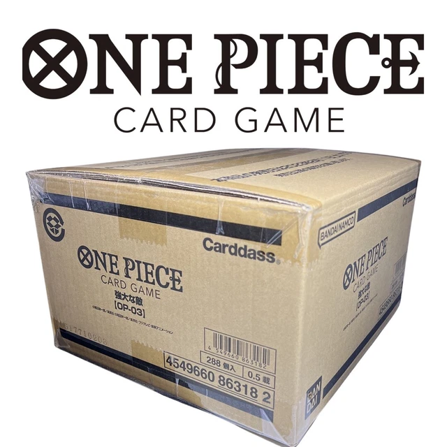ONE PIECE CARD Game Mighty Enemy Op 03 Booster Box Case Bandai Japanese one-piece-card-game-mighty-enemy-op-03-booster-box-case-bandai-japanese